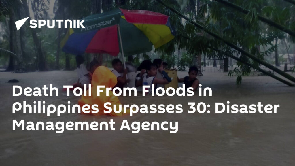 Death Toll From Floods in Philippines Surpasses 30: Disaster Management ...